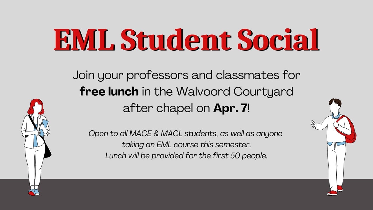 EML Student Social - Dallas Theological Seminary