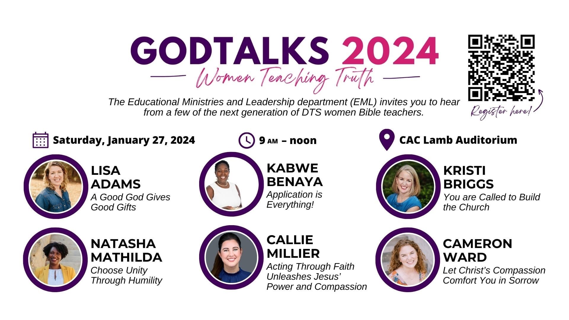 God Talks 2024 - Dallas Theological Seminary