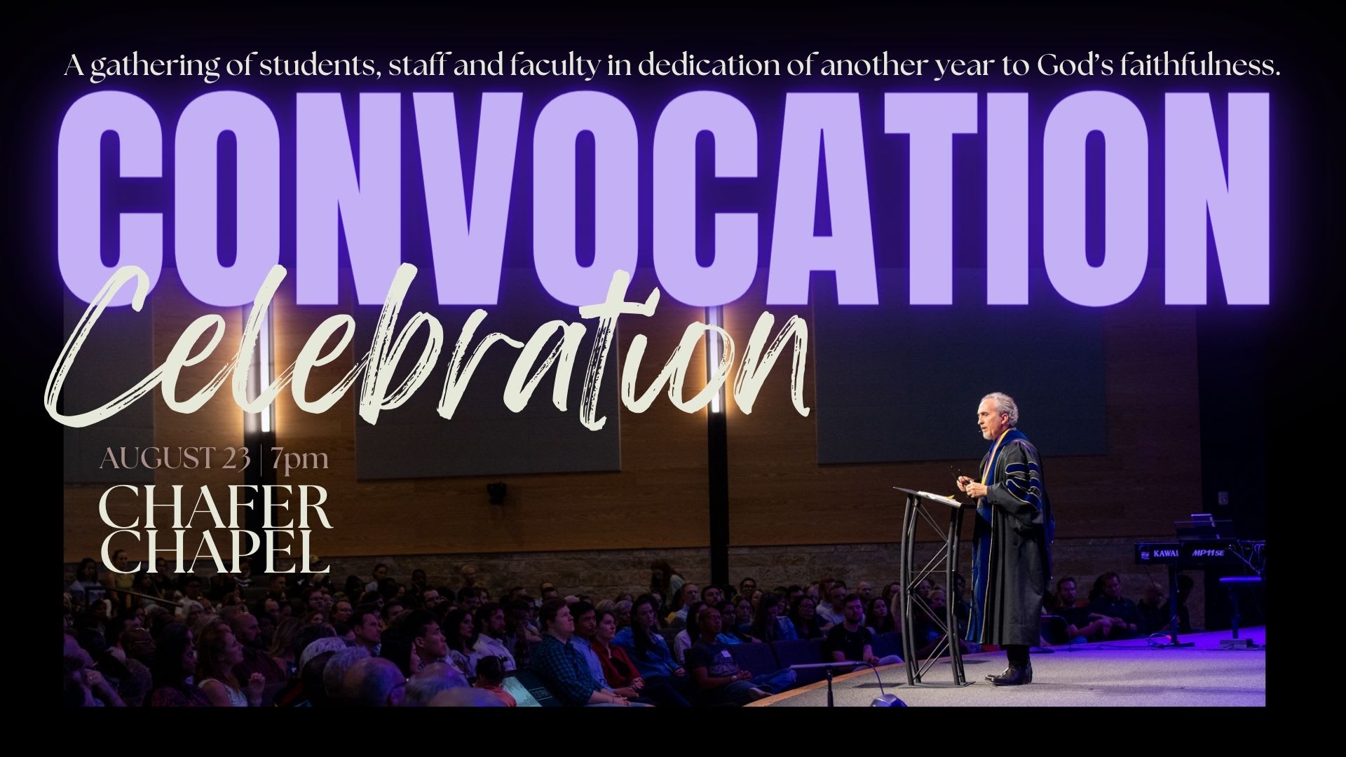 Fall 2024 Convocation & Celebration - Dallas Theological Seminary