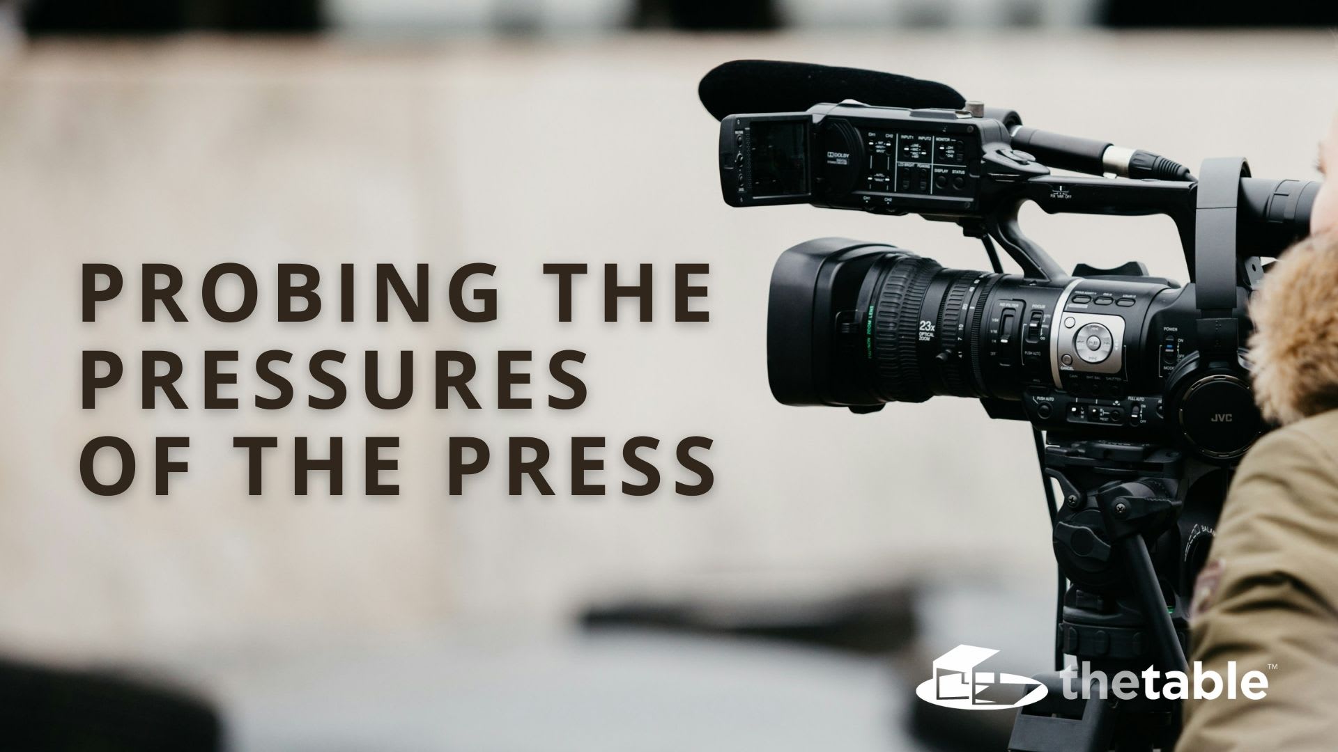 Probing the Pressures of the Press - DTS Voice