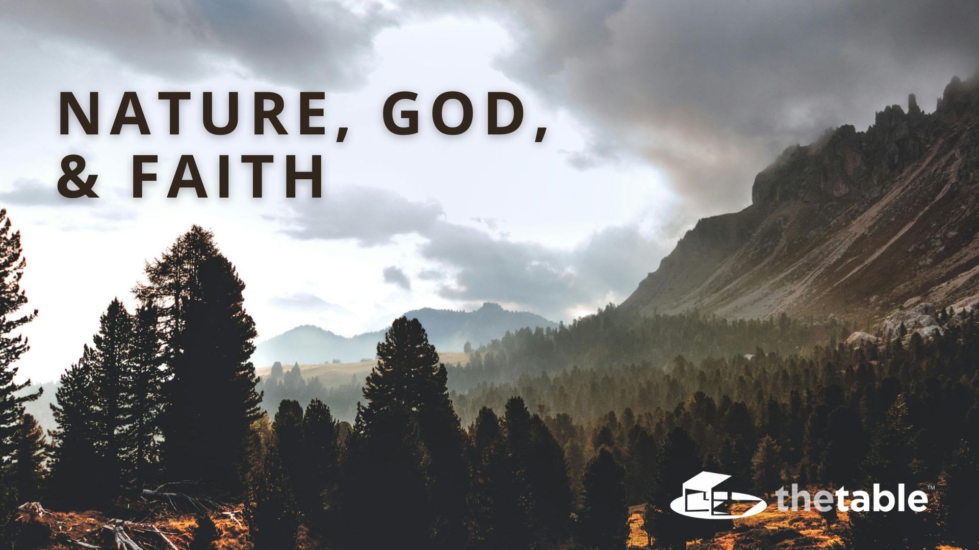 Nature, God, and Faith - The Hendricks Center