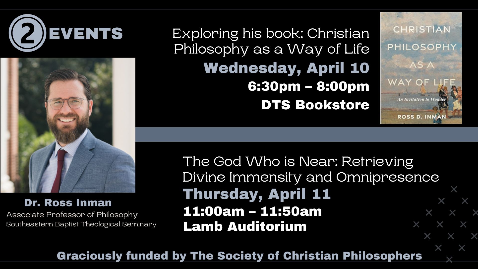 Upcoming Events | Dallas Theological Seminary