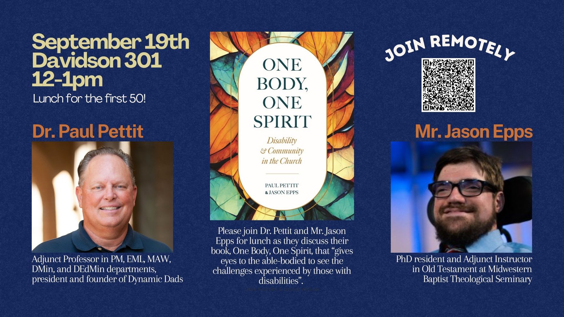 Upcoming Events | Dallas Theological Seminary