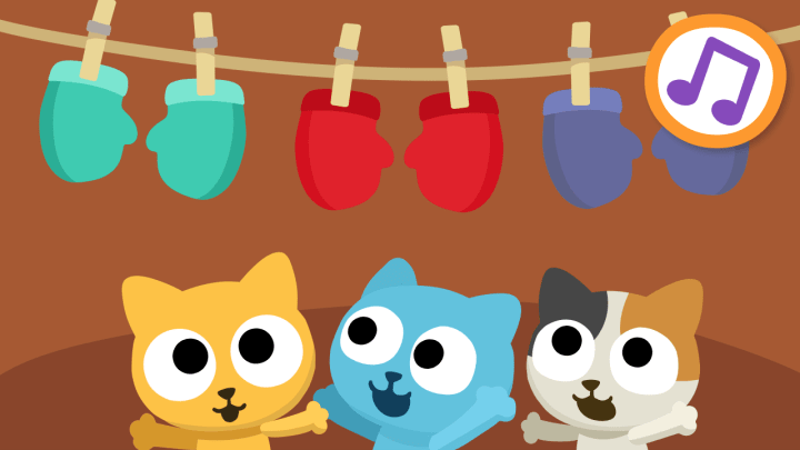 Three Little Kittens Nursery Rhyme Activities