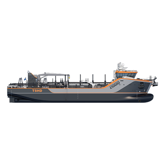 TSHD 2000 Port & Maintenance - Design, Construction and Sale - Damen TSHD 2000 Port & Maintenance - Design, Construction and Sale - Damen