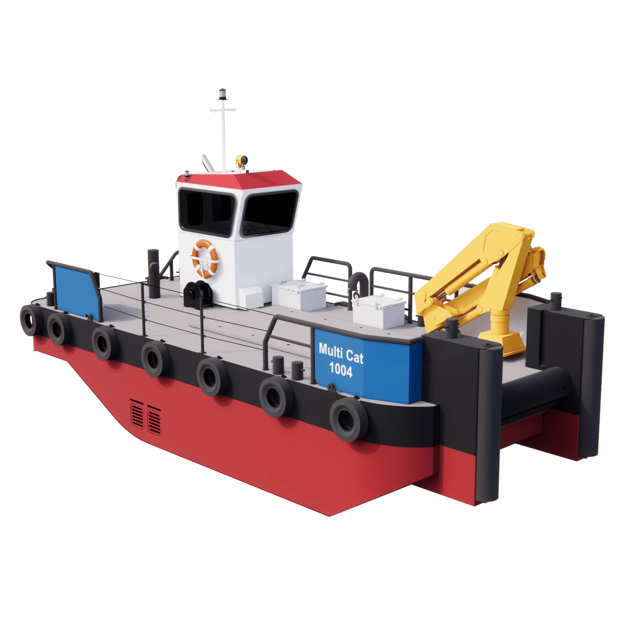 Multi Cat 1004 of 2 t bollard pull - Damen