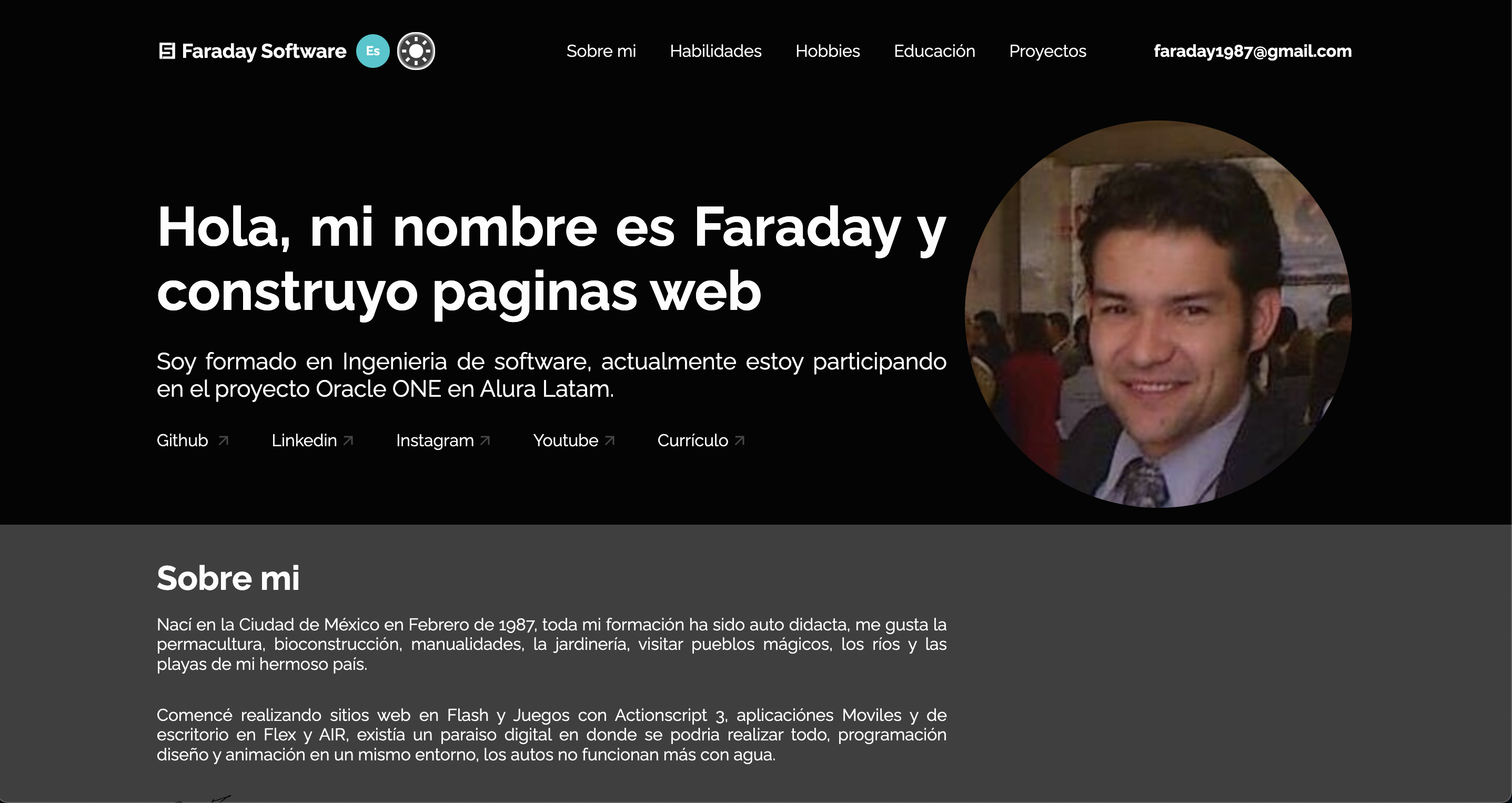GitHub - Faraday1987/challenge-oracle-one-portfolio: Oracle + Alura ... GitHub - Faraday1987/challenge-oracle-one-portfolio: Oracle + Alura ...
