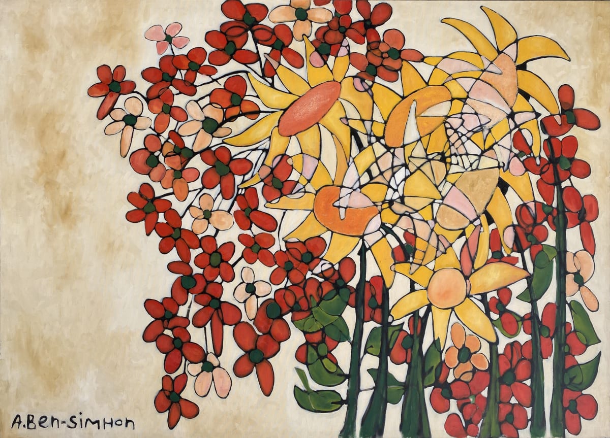 Flowers, 2000 by Avi Ben-simhon | Dan Gallery