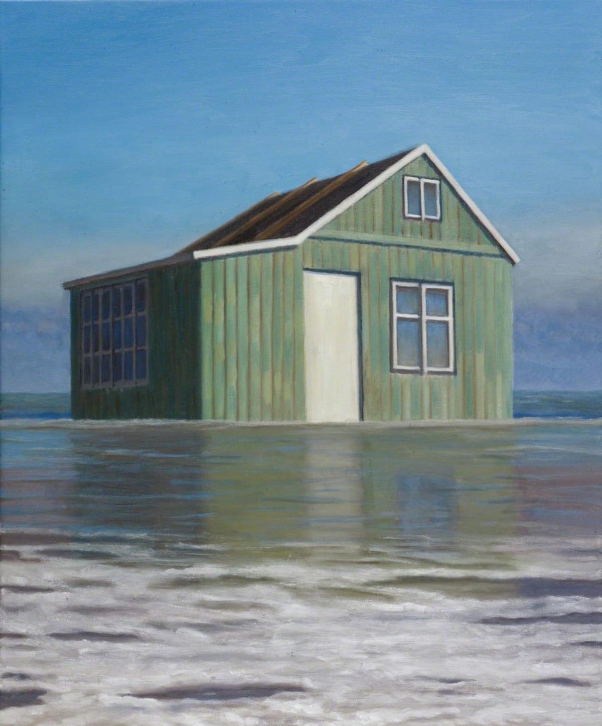 Dacha in the Sea, 2016 by Alex Tubis | Dan Gallery