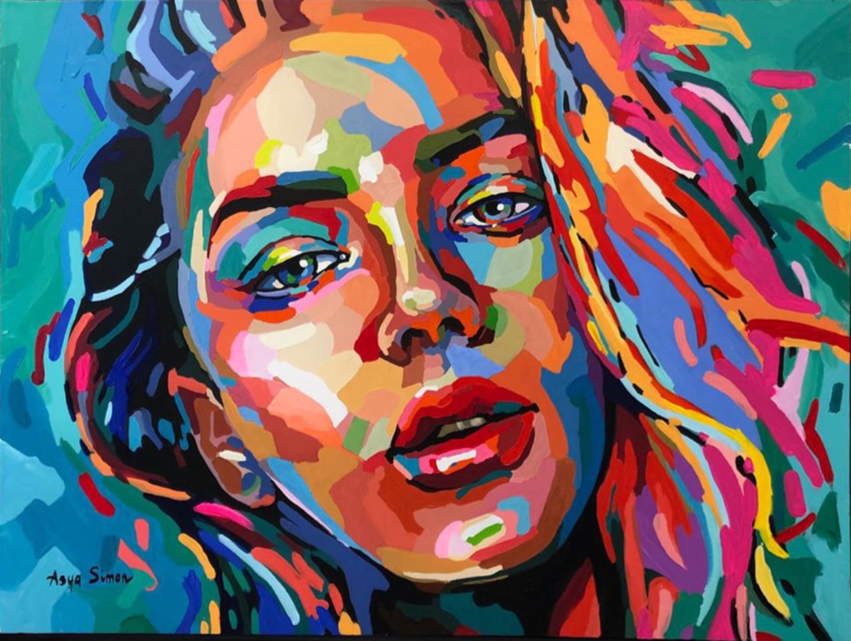Asya Simon (אסיה סימון) - Artist, Dan Gallery