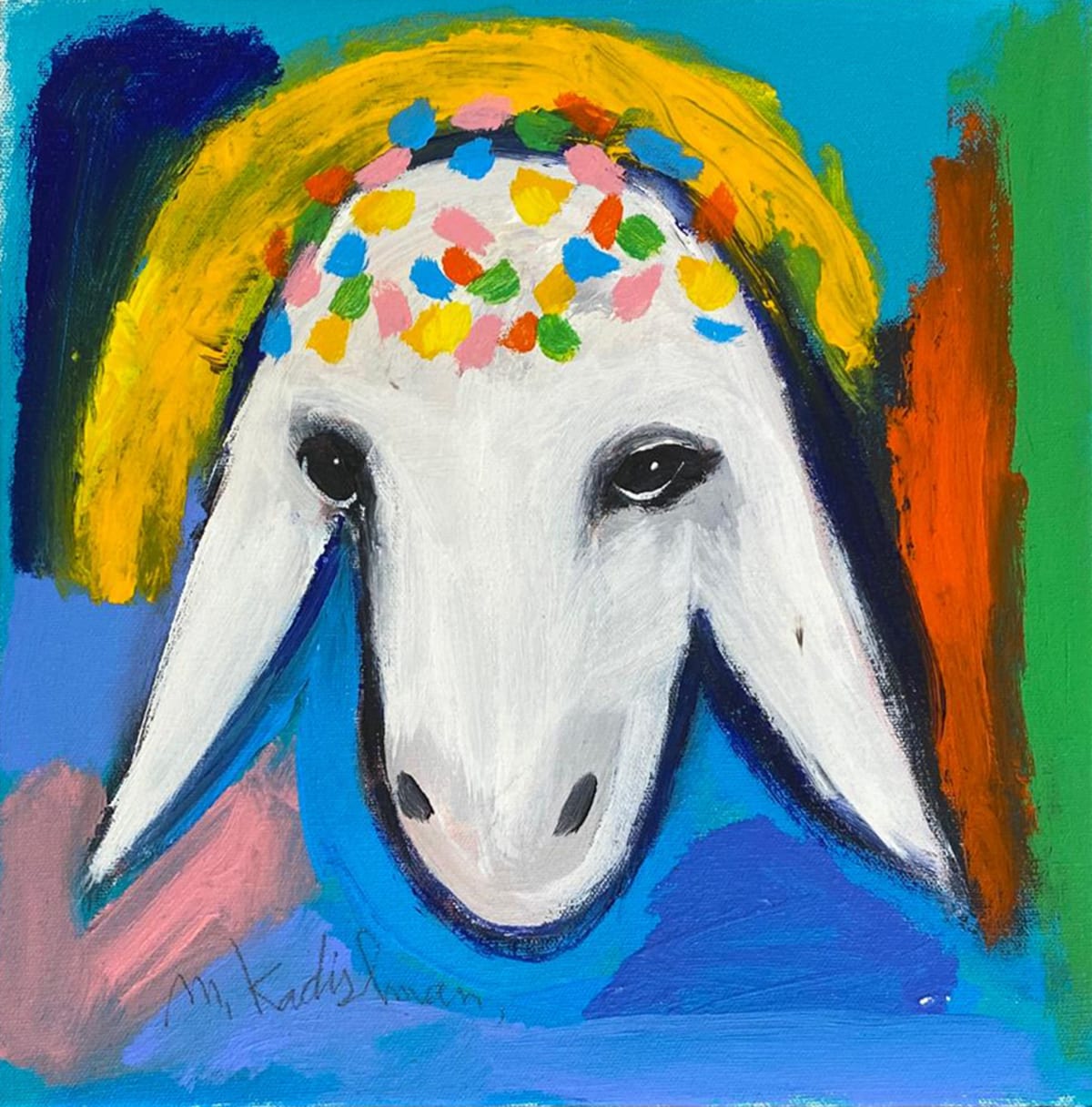 Menashe Kadishman (מנשה קדישמן) - Artist, Dan Gallery