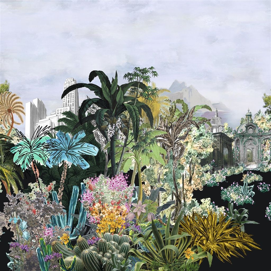 Exotiska växter - tapeter från Stil - Tapetorama