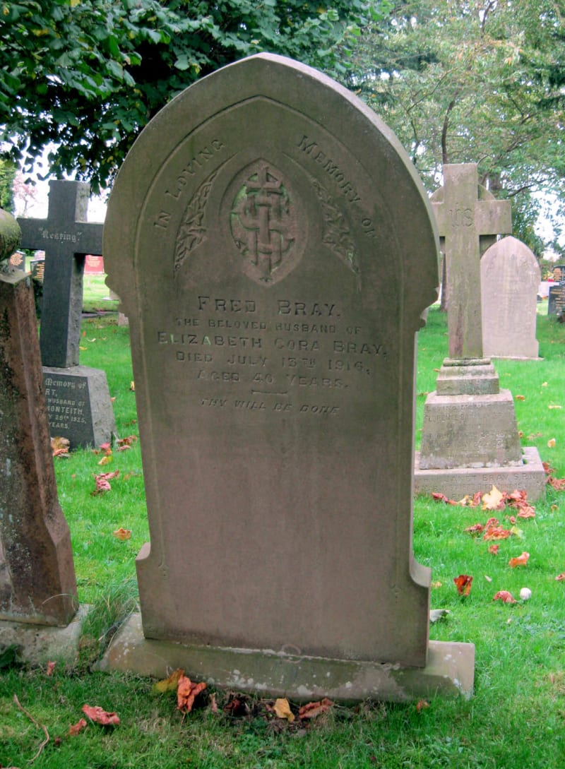 Fred Bray - Roll of Honour