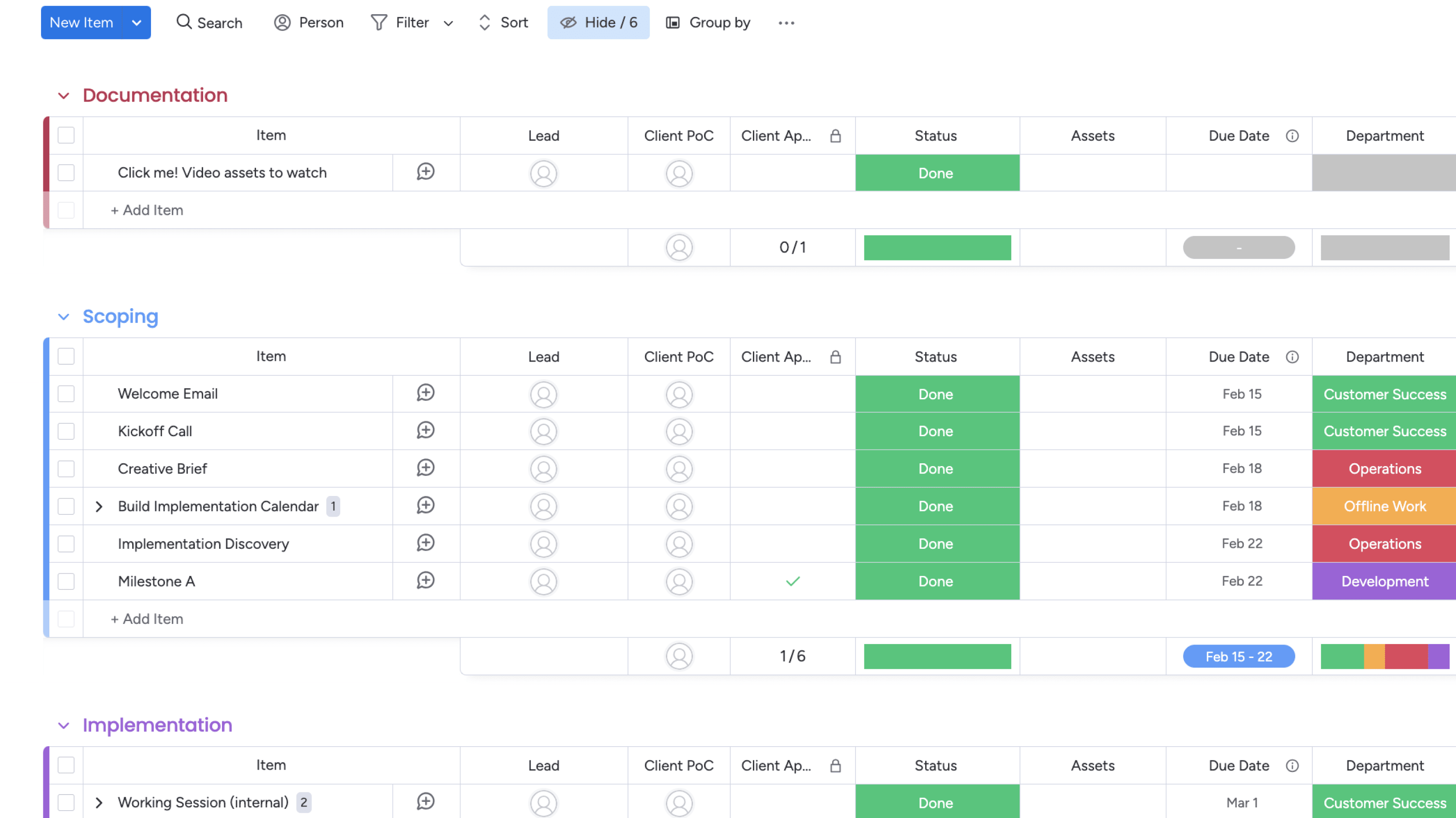 monday spaces - create, share, and modify workspaces