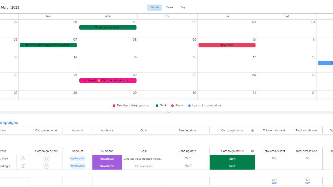 monday Spaces - create, share, and modify workspaces
