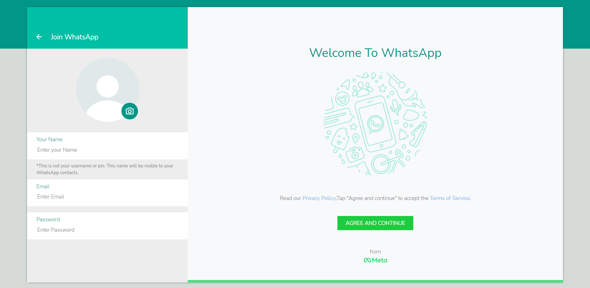 GitHub - darshanahire/Whatapp-clone: An End To End Encrypted messenger application created with ...
