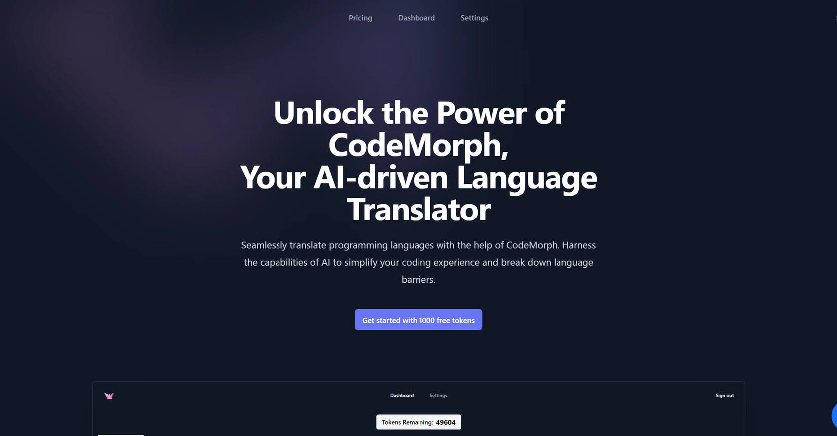 CodeMorph - Review Pricing and Features | Aisys.Pro