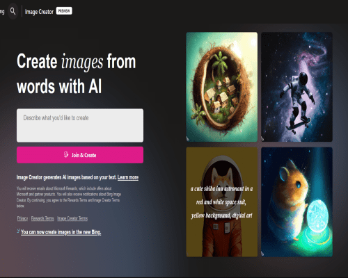 Bing Image Creator - Review Pricing and Features | Aisys.Pro