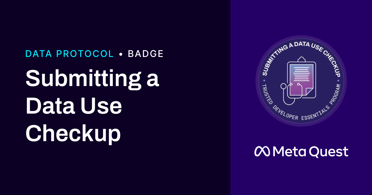 Submitting a Data Use Checkup