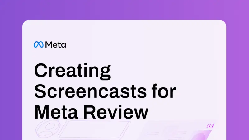 Creating Screencasts for Meta Review
