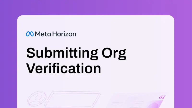 Submitting Org Verification