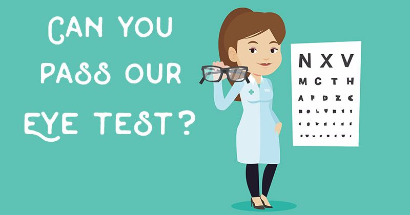 Can You Pass Our Eye Test?