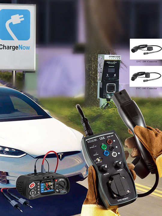 EVSE-200 EVSE Adapter for Electric Vehicle Charger Testing - CEM Test ...