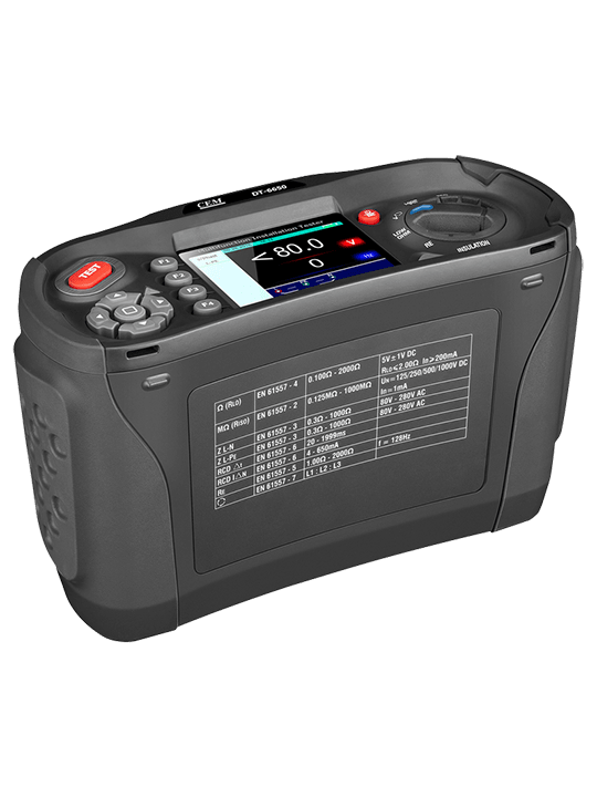 DT-6650/6651/6652 Multifunction Installation Tester - CEM Test ...