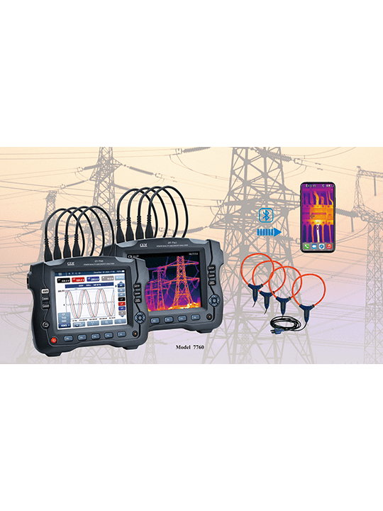 DT-7760/7761 Three-phase Power Quality Analyzer with InfraRed Thermal ...