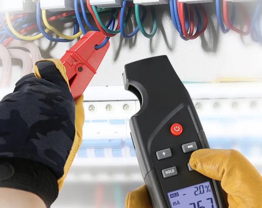 How to measure a 4-20mA loop without disconnecting the wires - CEM Test ...