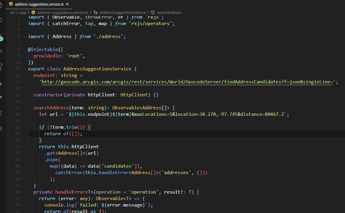 GitHub - omar-nav/addressSearchBar: an address Search Bar with Angular ...