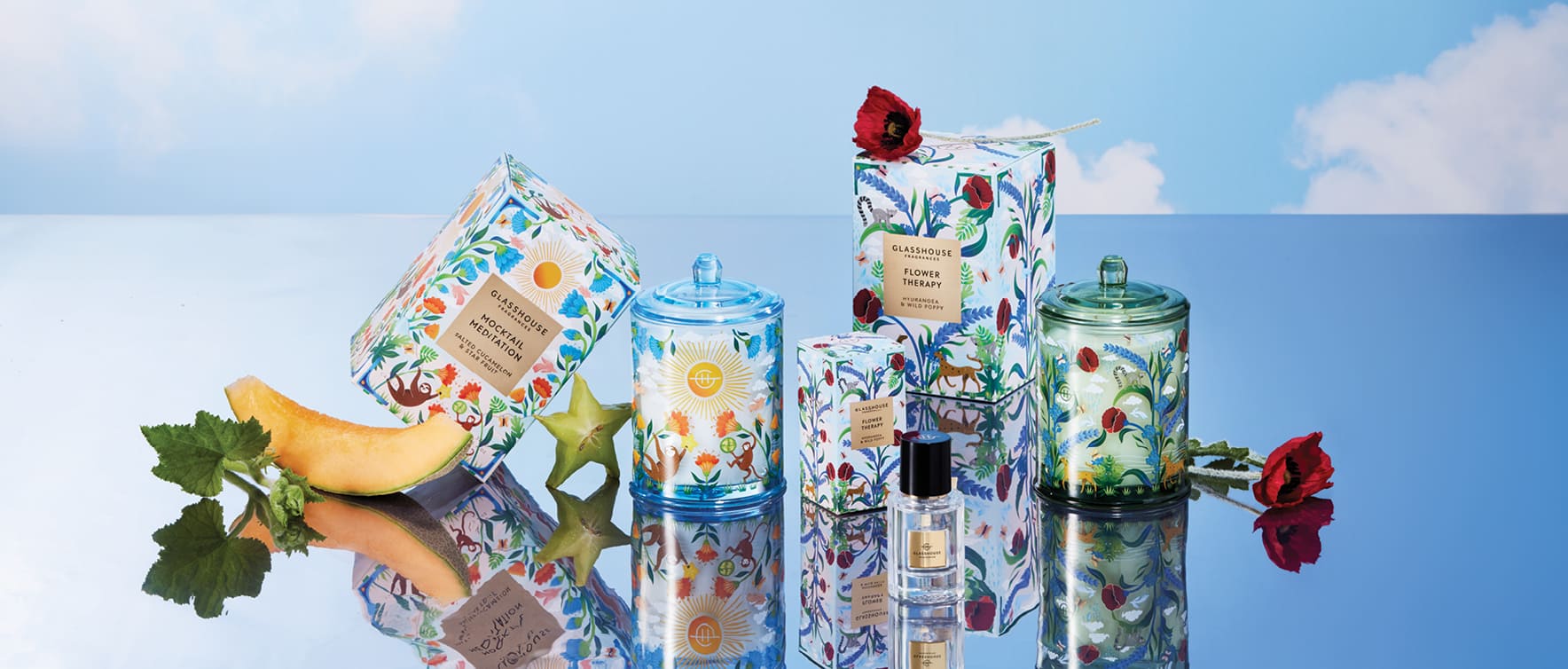 Glasshouse Fragrances | Candles & Diffusers | David Jones