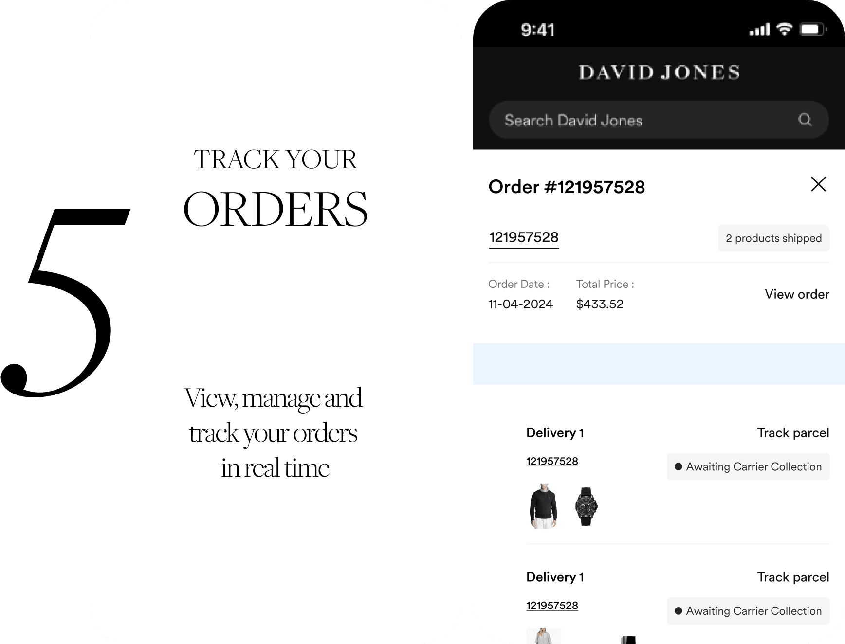 The New David Jones Mobile App