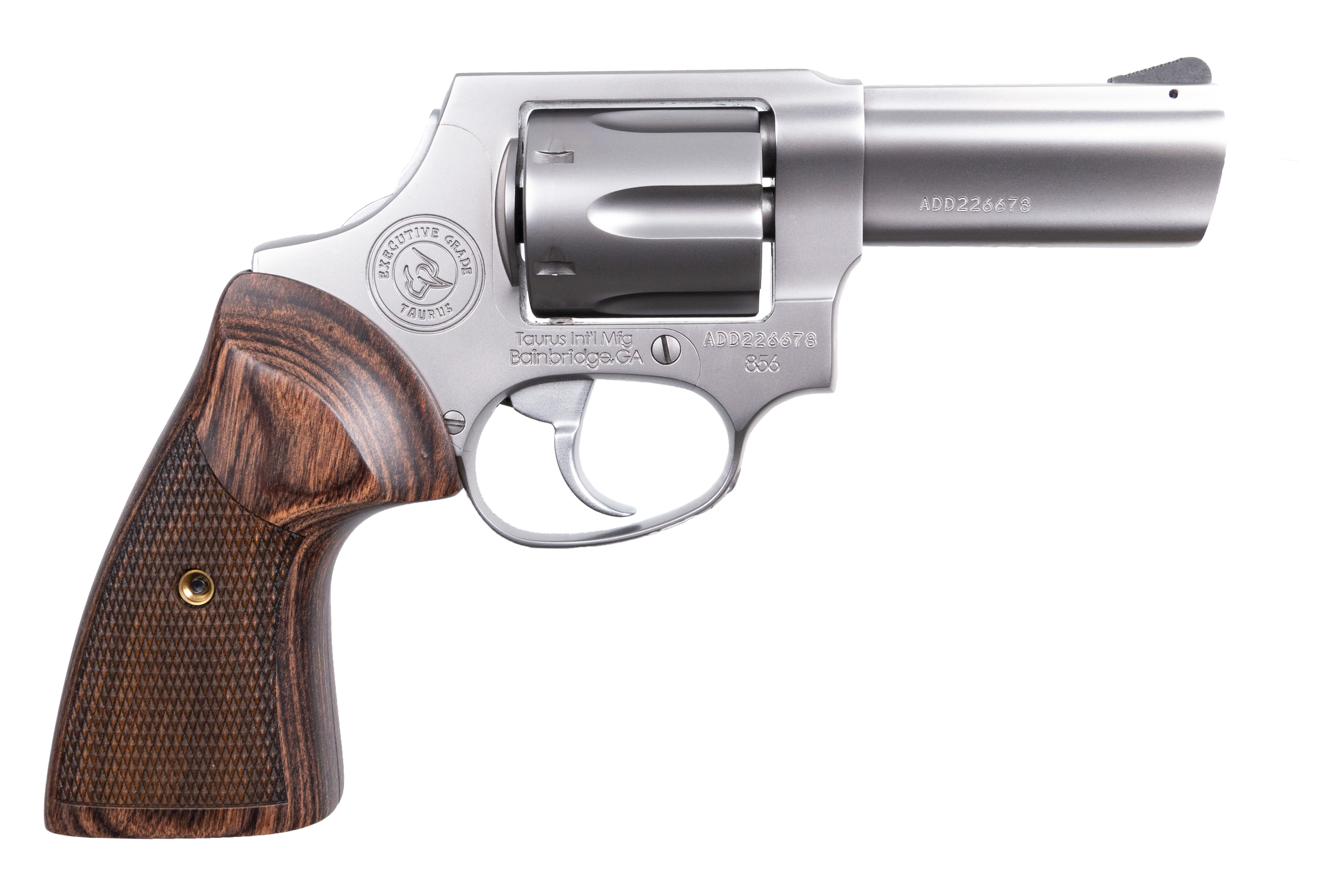 Taurus 856 Executive Grade 3" 38 Special Revolver, Concealed Hammer ...