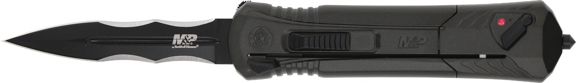 Smith & Wesson M&P Knives Drop Point Grey Inlay Handle W/Safety lock ...