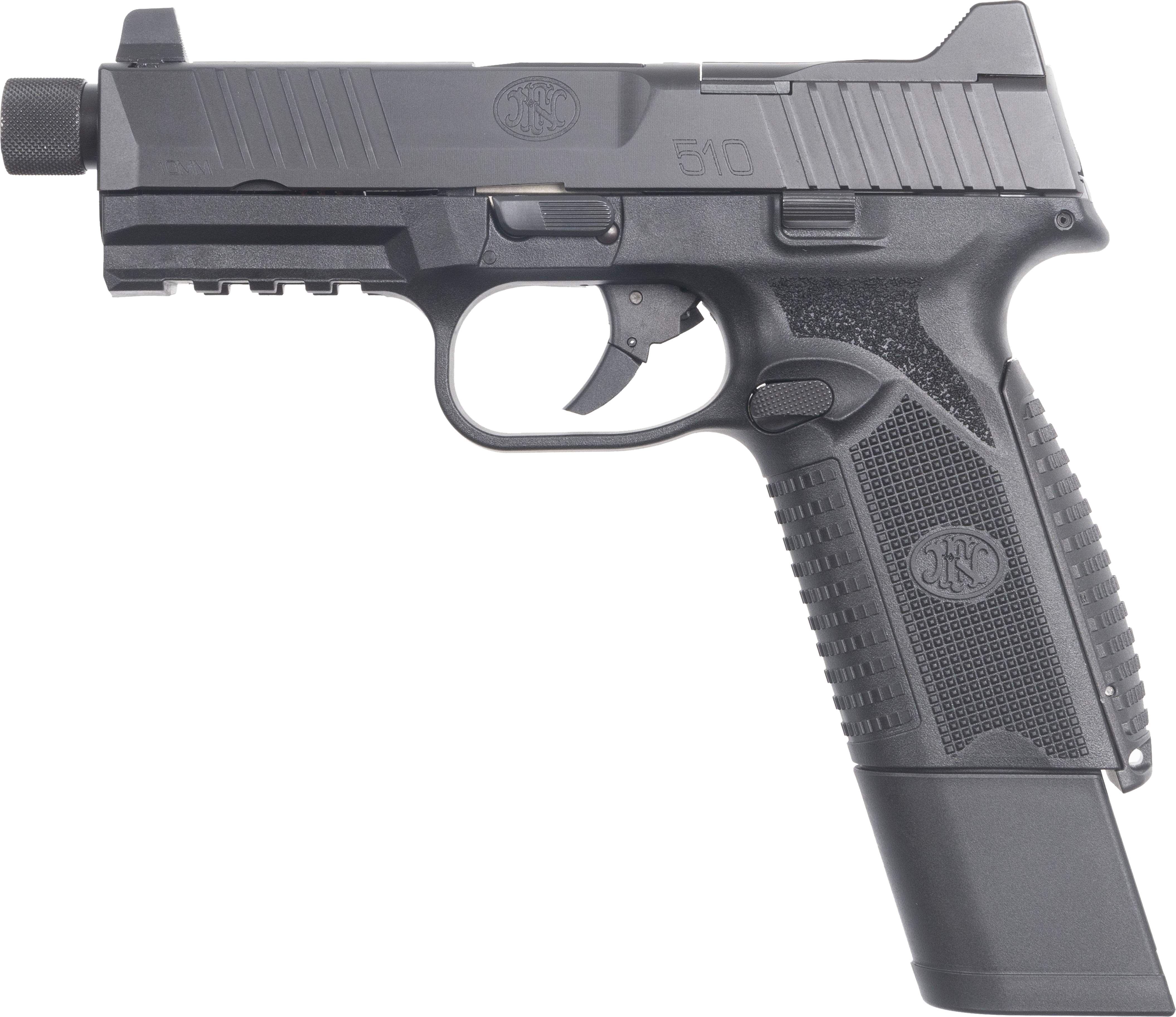 FN America 66-101375 - FN 510 T - Pistol: Semi-Auto - 10MM AUTO ...