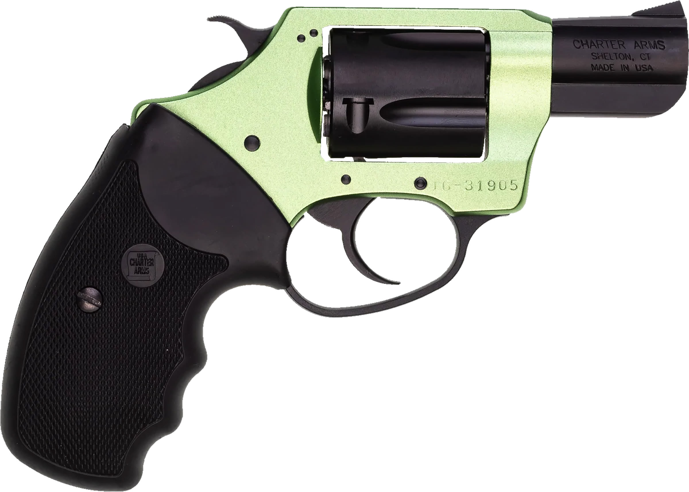 Charter Arms Undercover 38 Spl 2'' Green Revolver | Gunstores