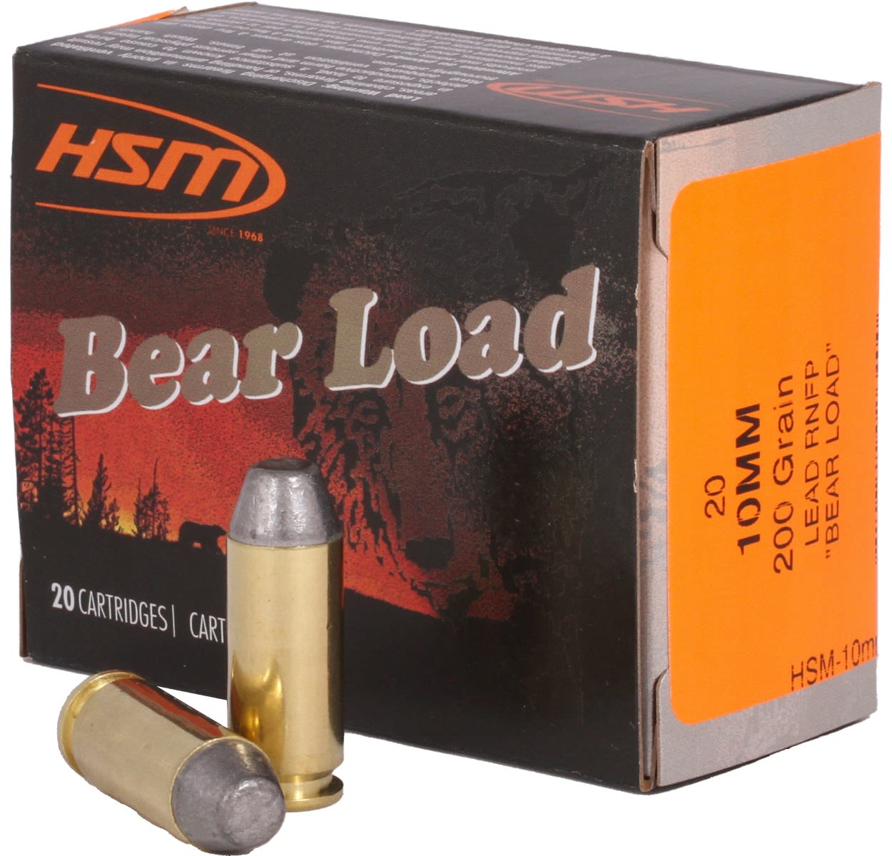 HSM Bear Load 10mm Auto 200 Grain RNFPH | Gunstores