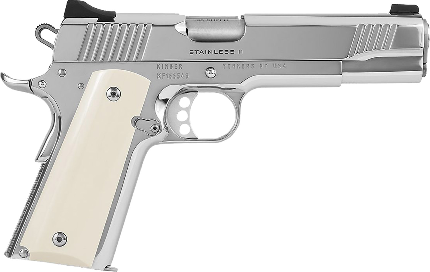 KMB STNLS II 1911 38SUP 9RD - Semi Auto Pistols at GunBroker.com ...