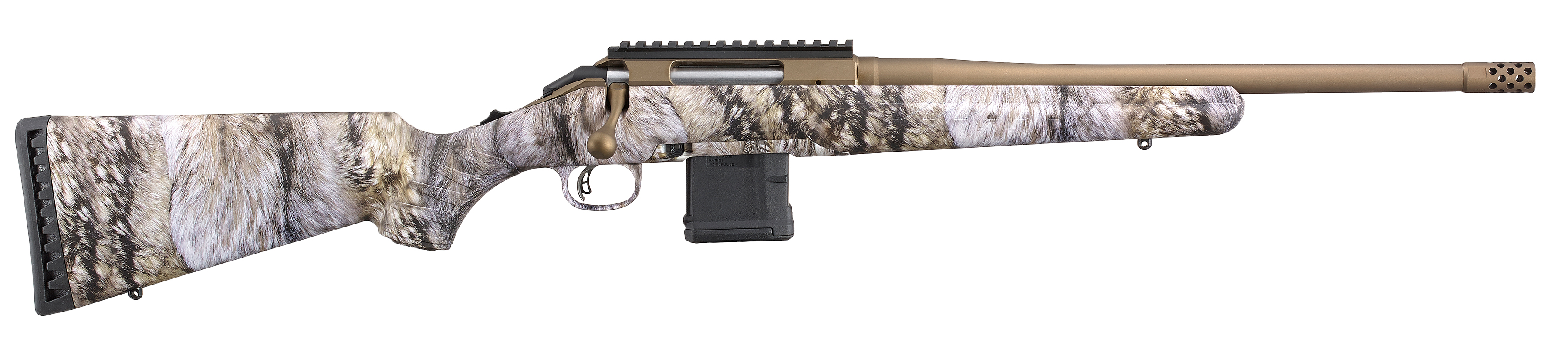 RUG AM RFL BA 204 YOTE CAMO TL - Bolt Action Rifles at GunBroker.com ...