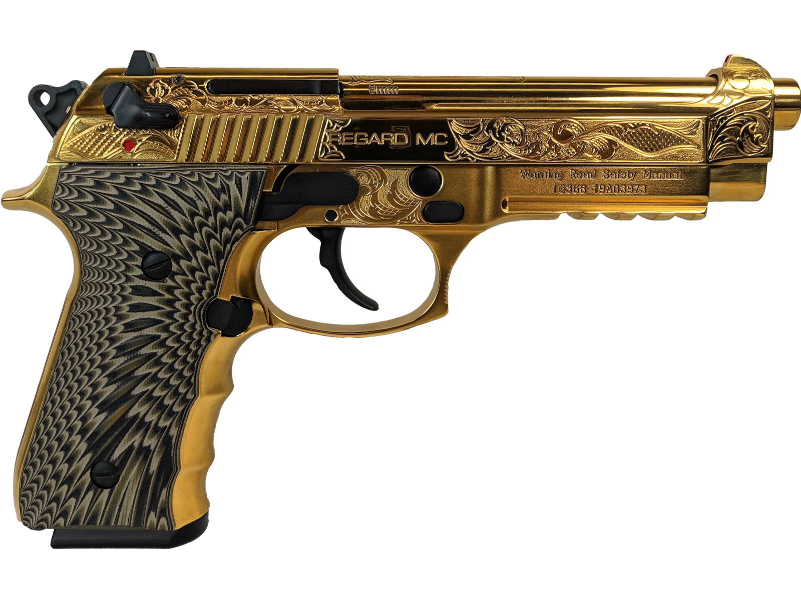 EAA GIR REG 9MM GOLD EN 18RD - Semi Auto Pistols at GunBroker.com ...