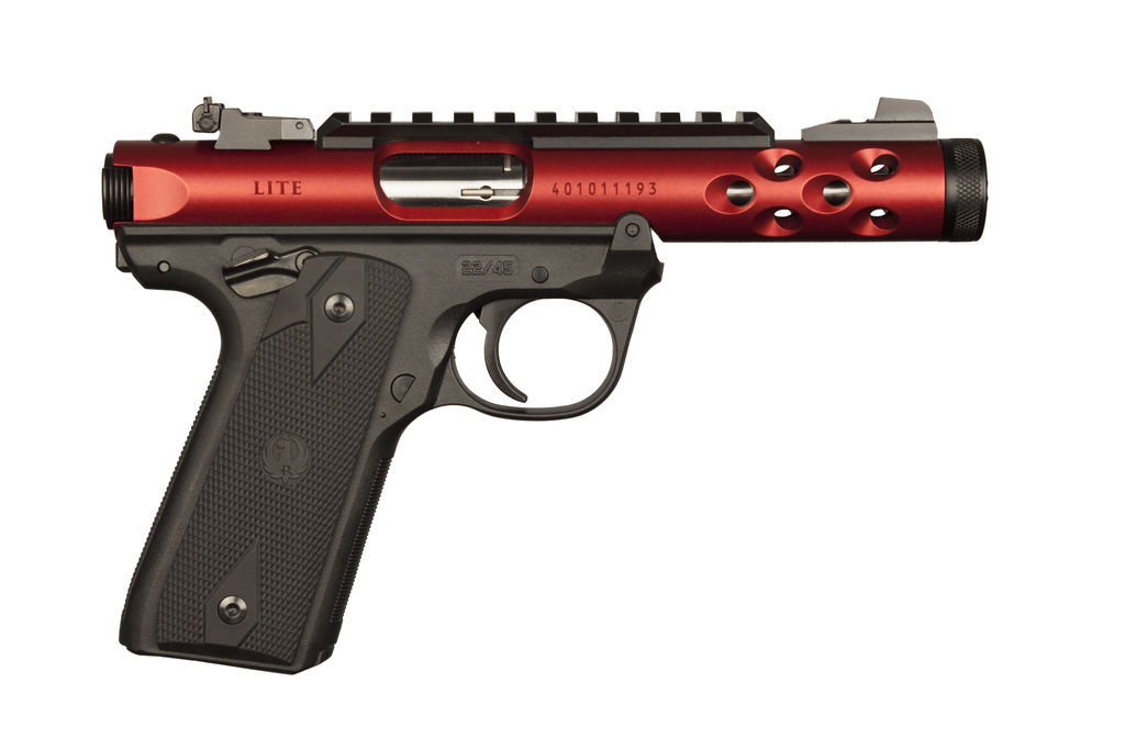 RUG MKIV 2245 LT 22 4.4 RED DE - Semi Auto Pistols at GunBroker.com ...