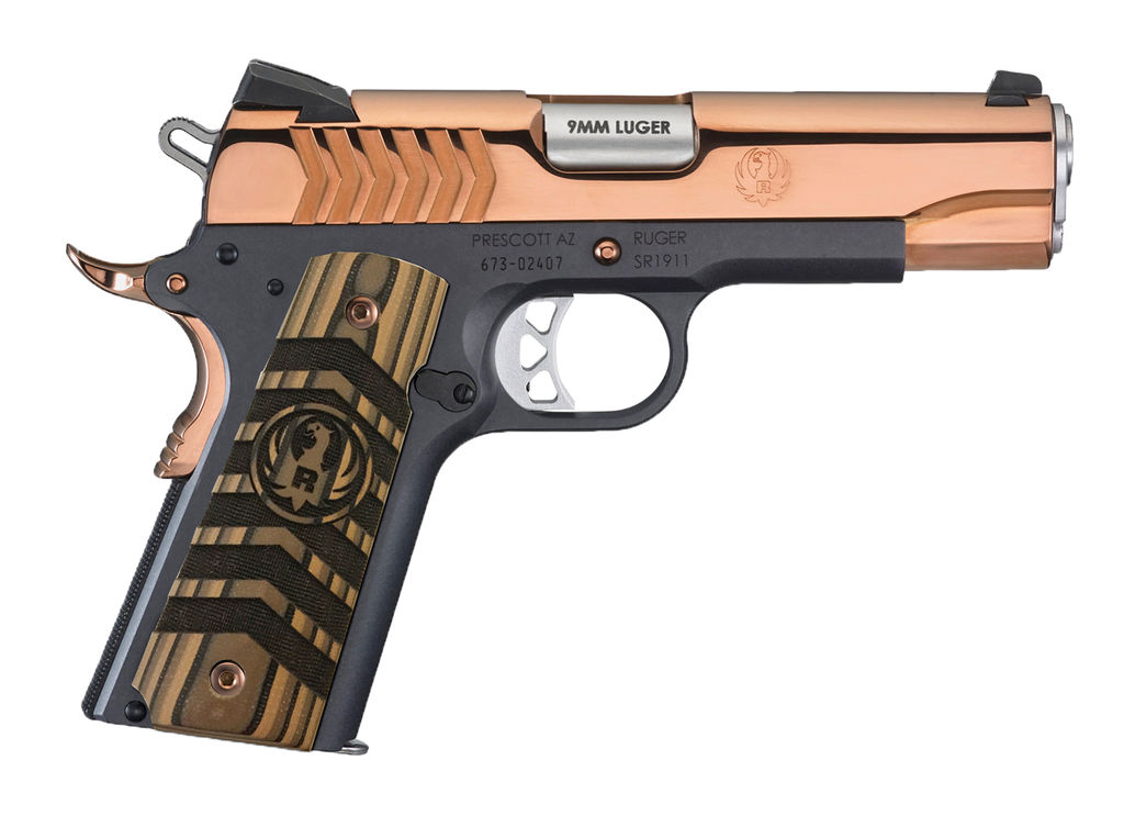 RUG SR1911 ROSE SA 9MM 9RD TL - Semi Auto Pistols at GunBroker.com ...