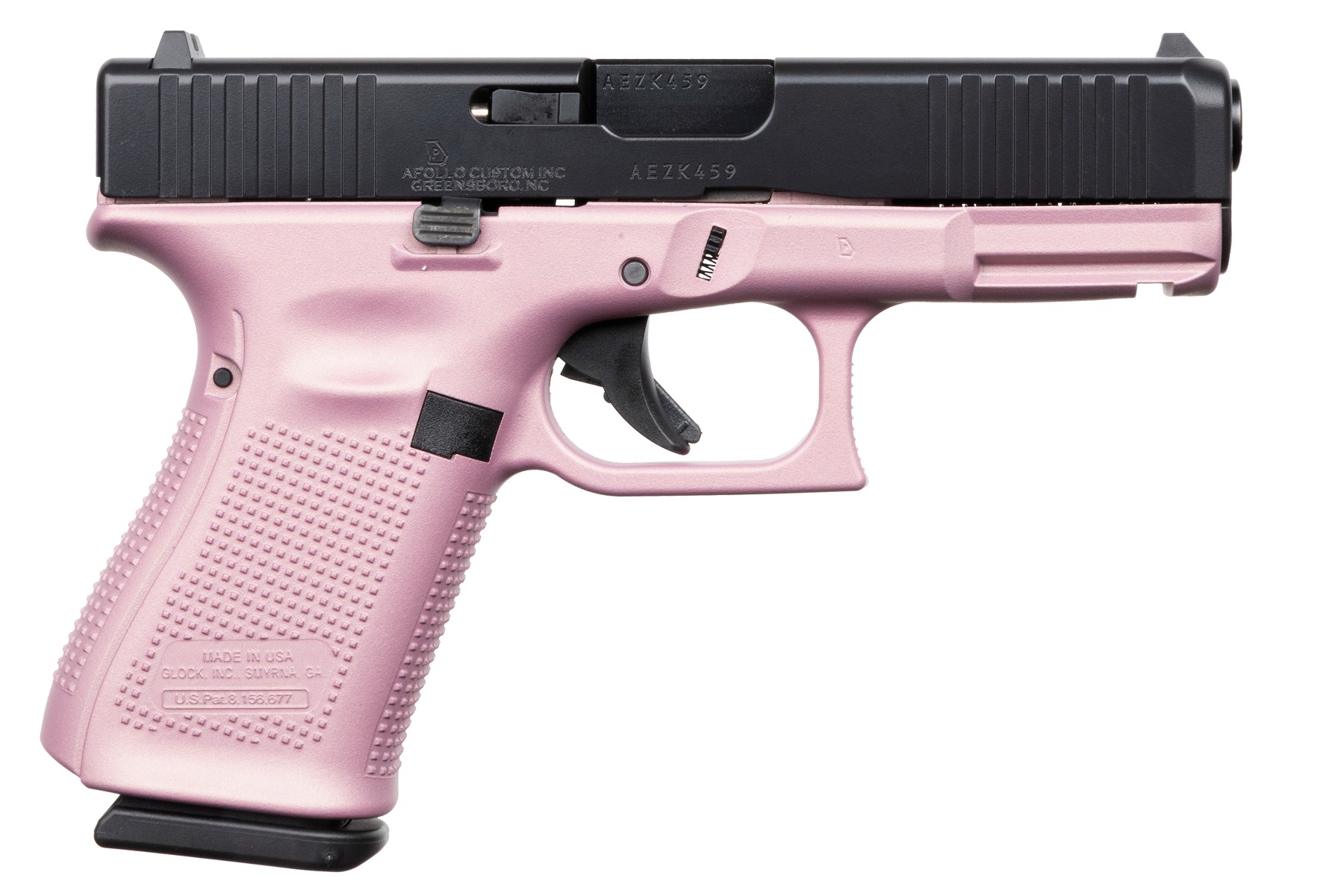 GLK 19G5 9MM 15RD PINK BLK - Semi Auto Pistols at GunBroker.com ...