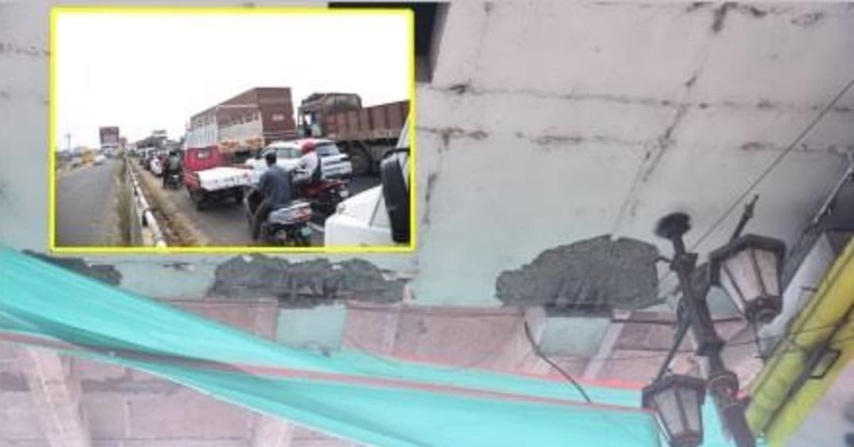Butibori Flyover in Nagpur Closed After Structural Damage; Overloaded ...