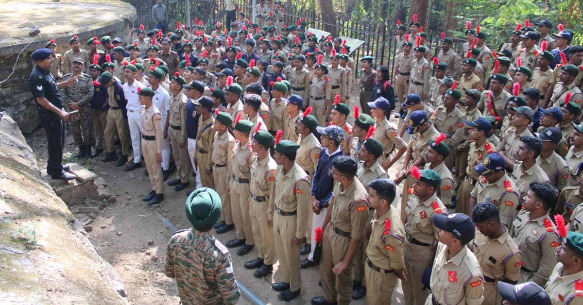 NCC Cadets Explore Heritage at Sitabuldi Fort in Nagpur