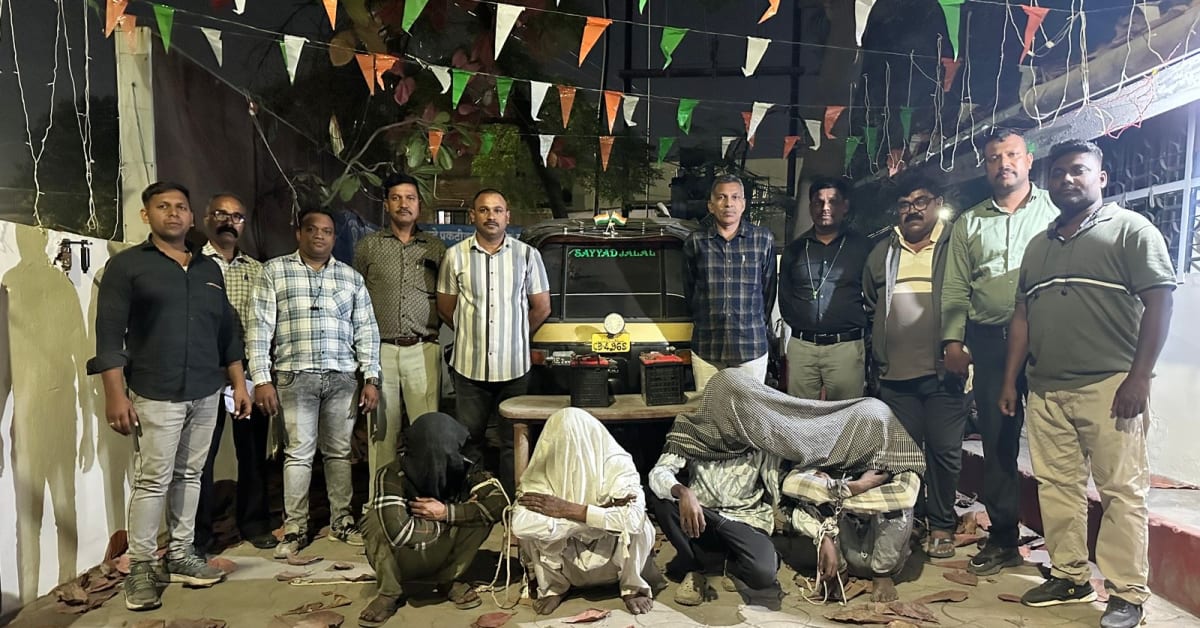 Vehicle and Battery Theft Gang Busted; Four Arrested, Stolen Property ...