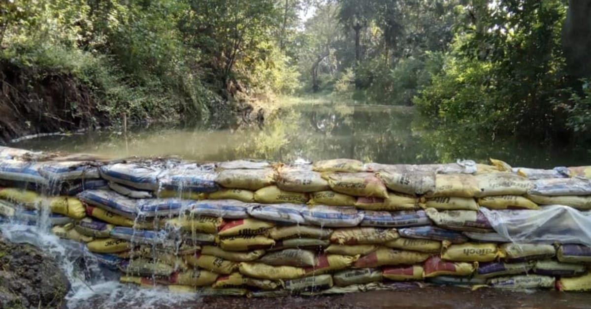 Nagpur: Villagers Build Vanrai Check Dam in Just Three Hours; 60 ...