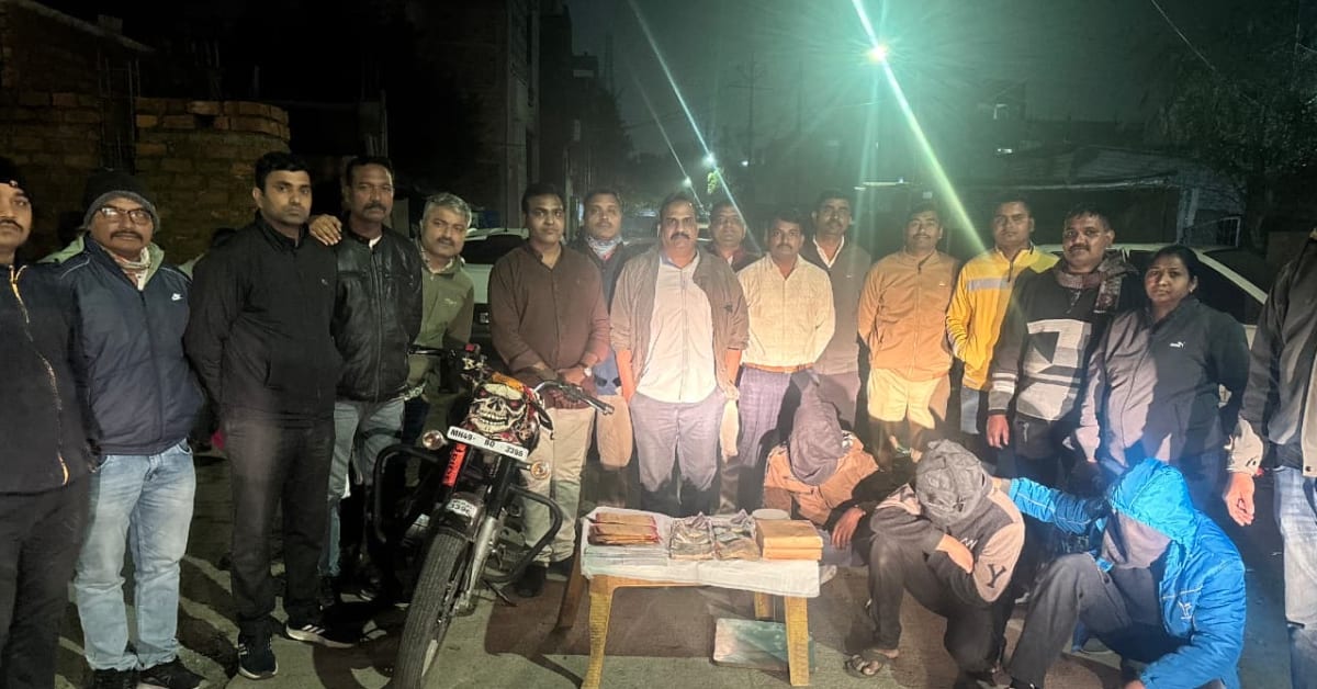 Murder Accused, Accomplice Nabbed with MD Drugs in Kapil Nagar