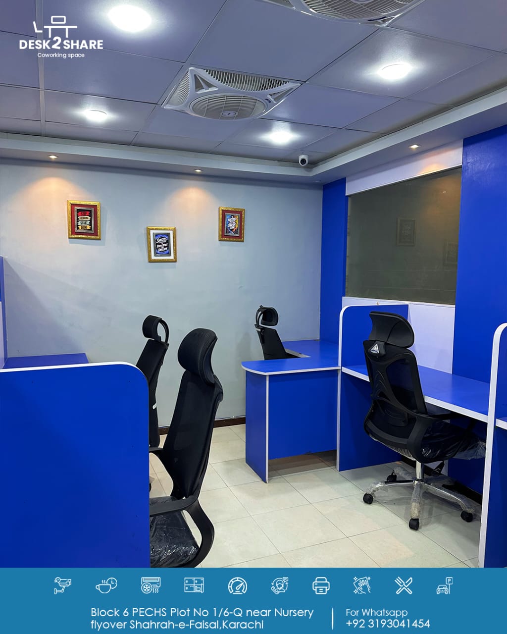 Desk2Share Co-Working Space - Pakistan